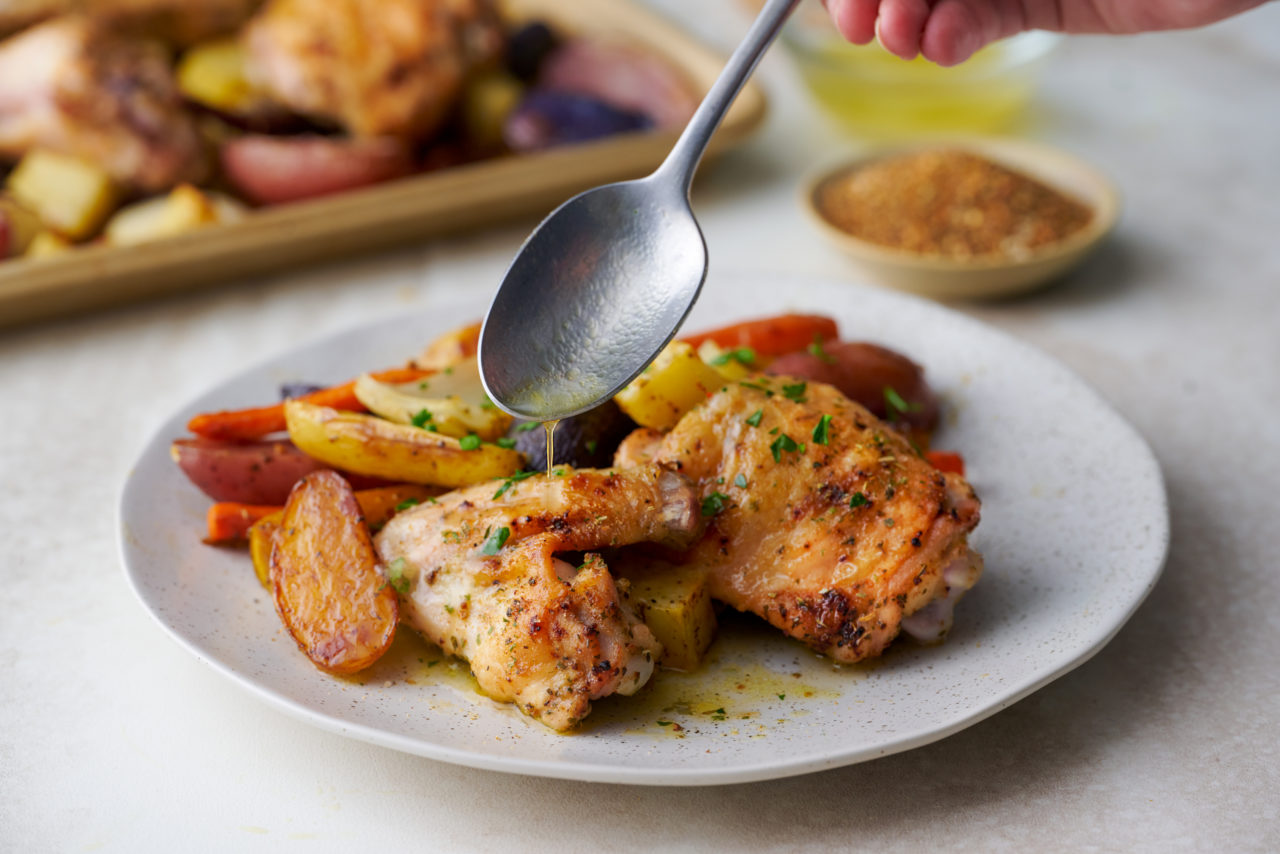 Roasted Chicken and Vegetables - Pacific Spice Company