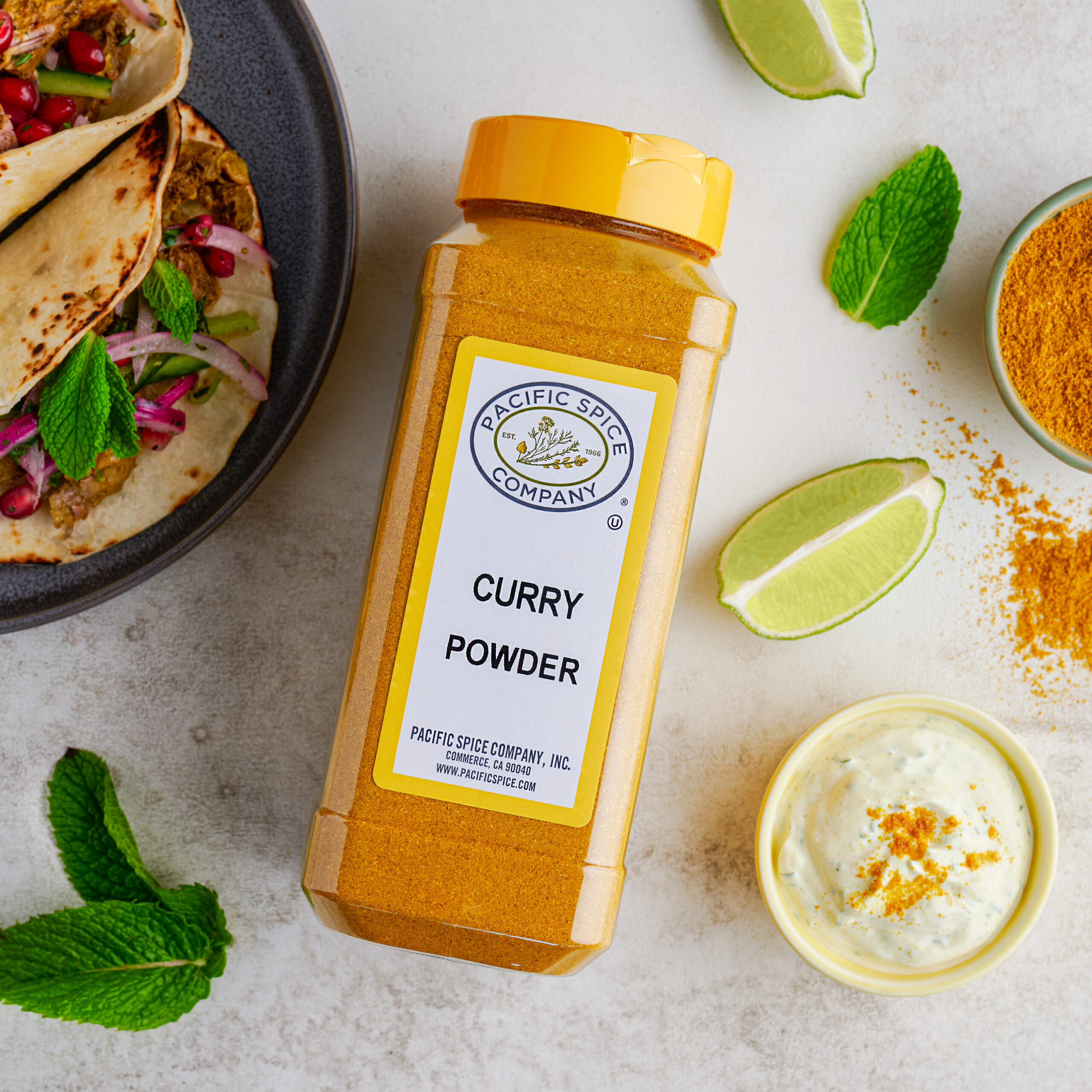 The Bright Potential of Curry Powder (+Curry Lamb Tacos Recipe)