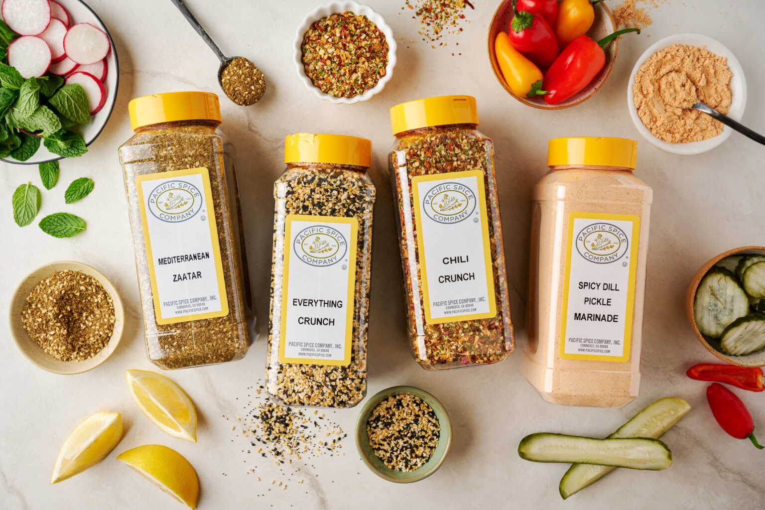 Hummus Toppings at NPEW | Pacific Spice Company